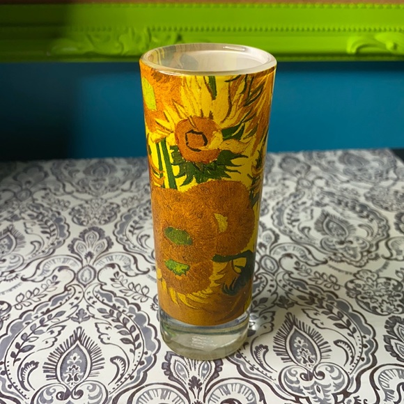 Dining | Van Gogh Museum Sunflower 2 Ounce Shot Glass | Poshmark